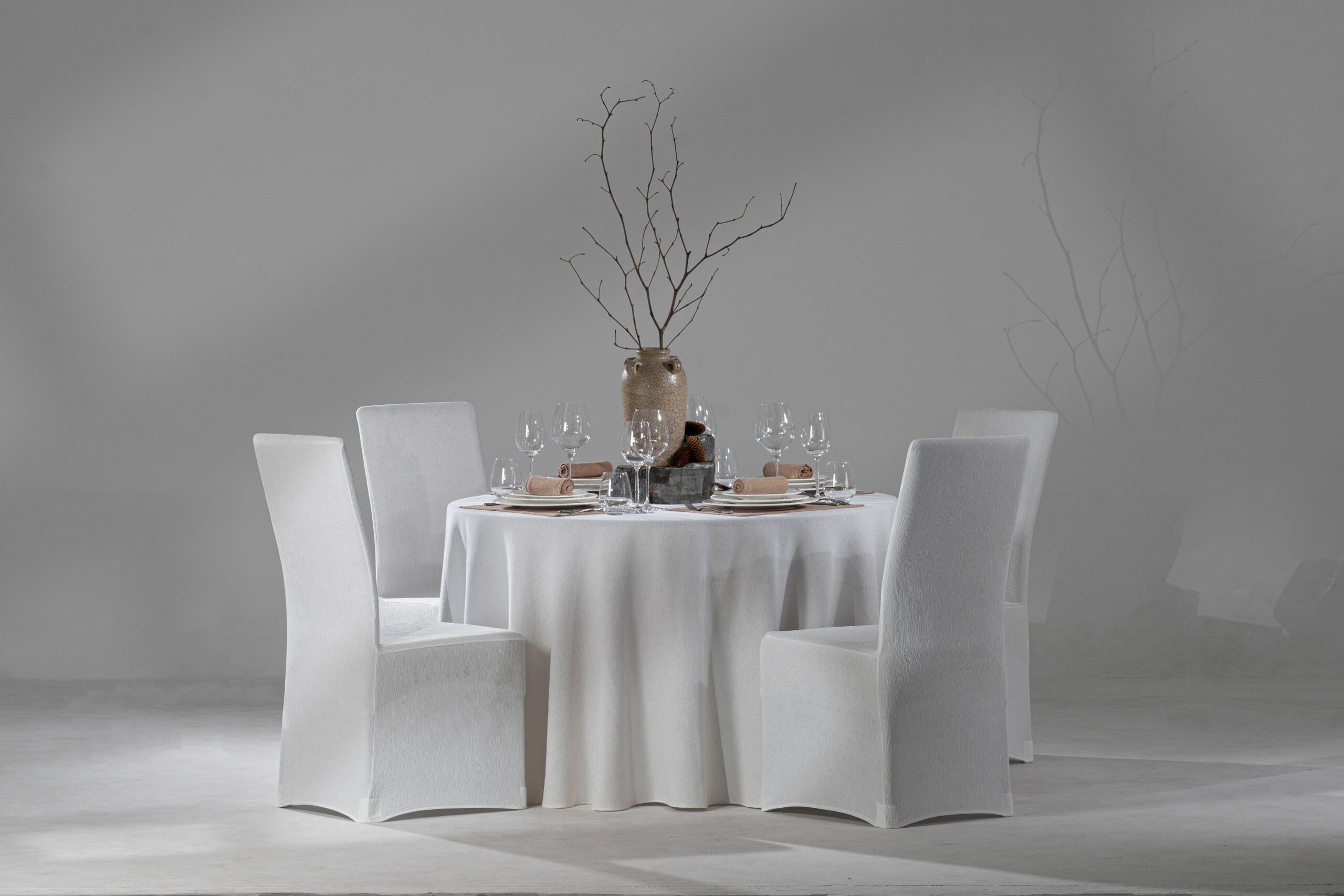 Luxury Table Linens, Sustainable Dining, Organic Cotton-Linen Tablecloths