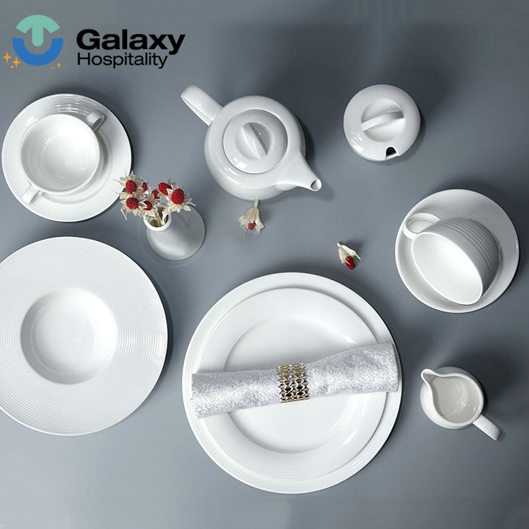 Porcelain Tableware Set Hotel Use