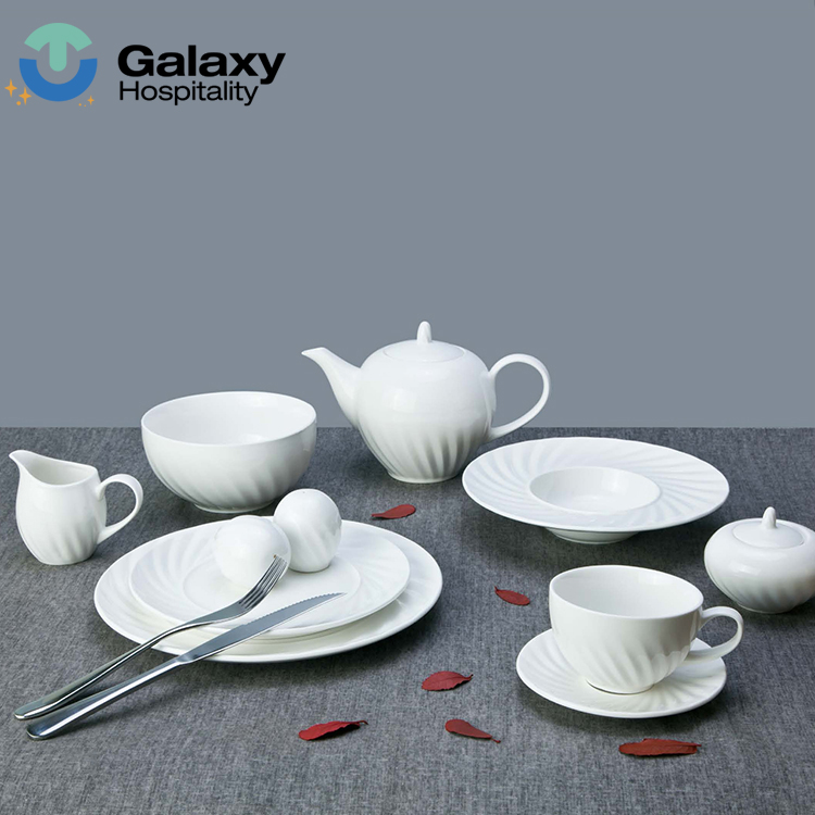 Porcelain Tableware Set Hotel Use