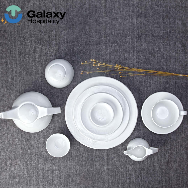 Porcelain Tableware Set Hotel Use