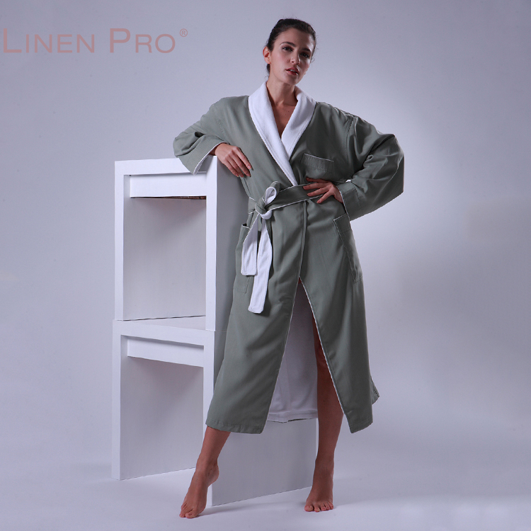 Luxury Women’s Terry Hotel Bathrobe